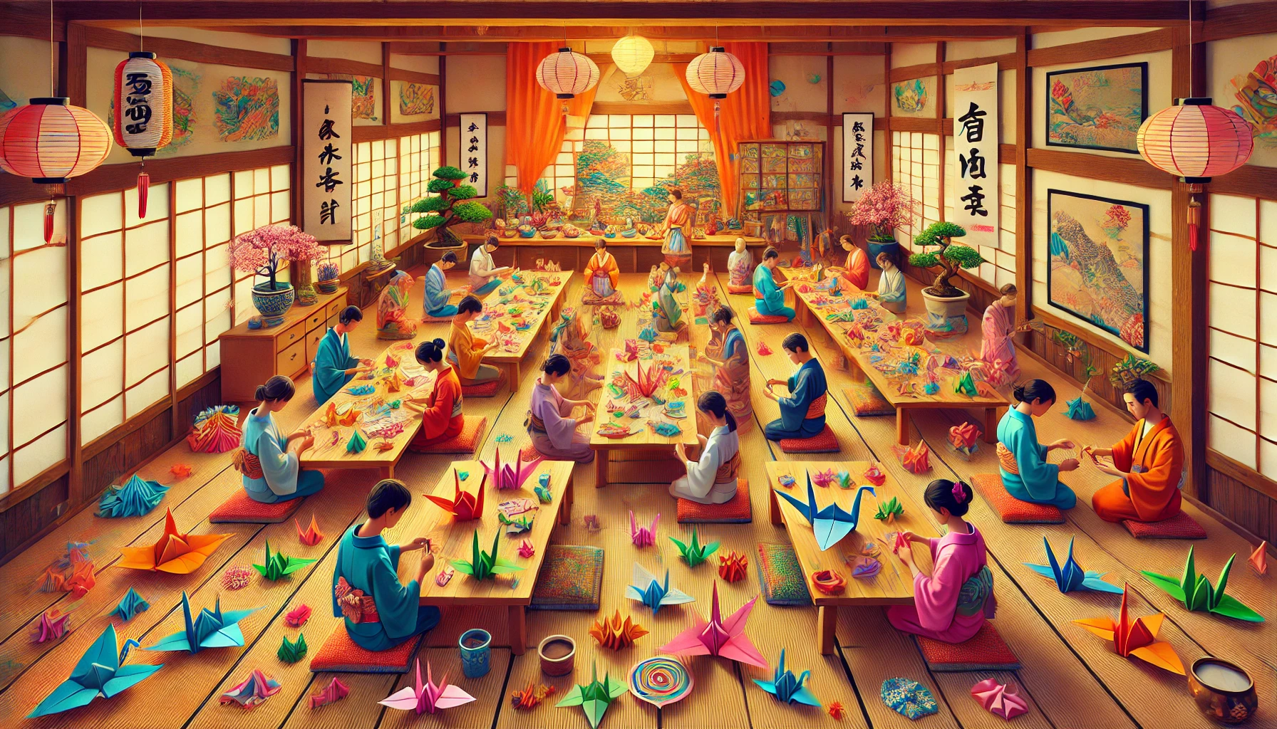 Origami Art: Cultural Workshops in Japan